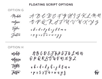 Personalized Floating Name – Grainwell