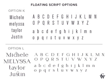 Personalized Floating Name – Grainwell